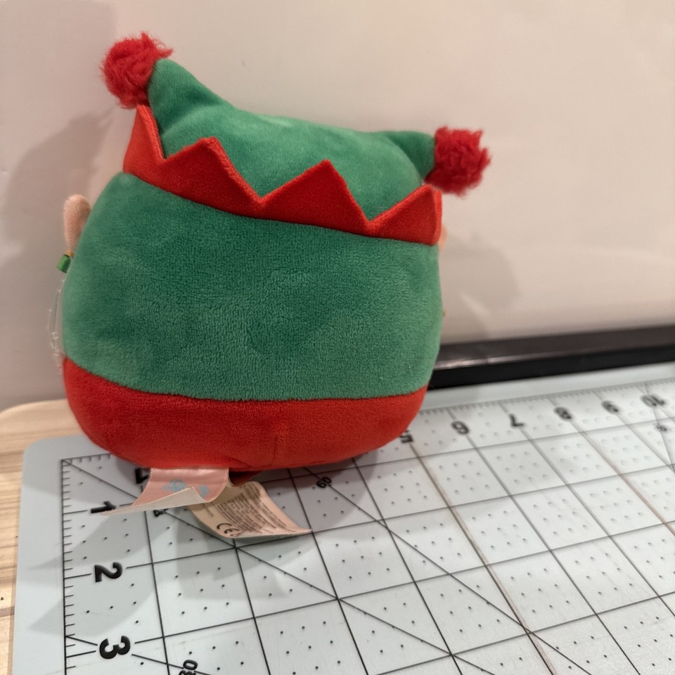 Kelly Toy Squishmallows Plush Christmas Emmy The Elf Stuffed Toy ...