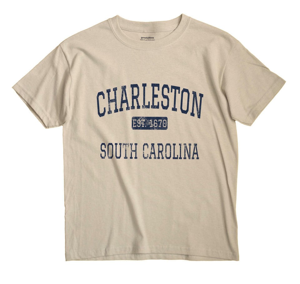 Charleston South Carolina SC T-Shirt EST | eBay