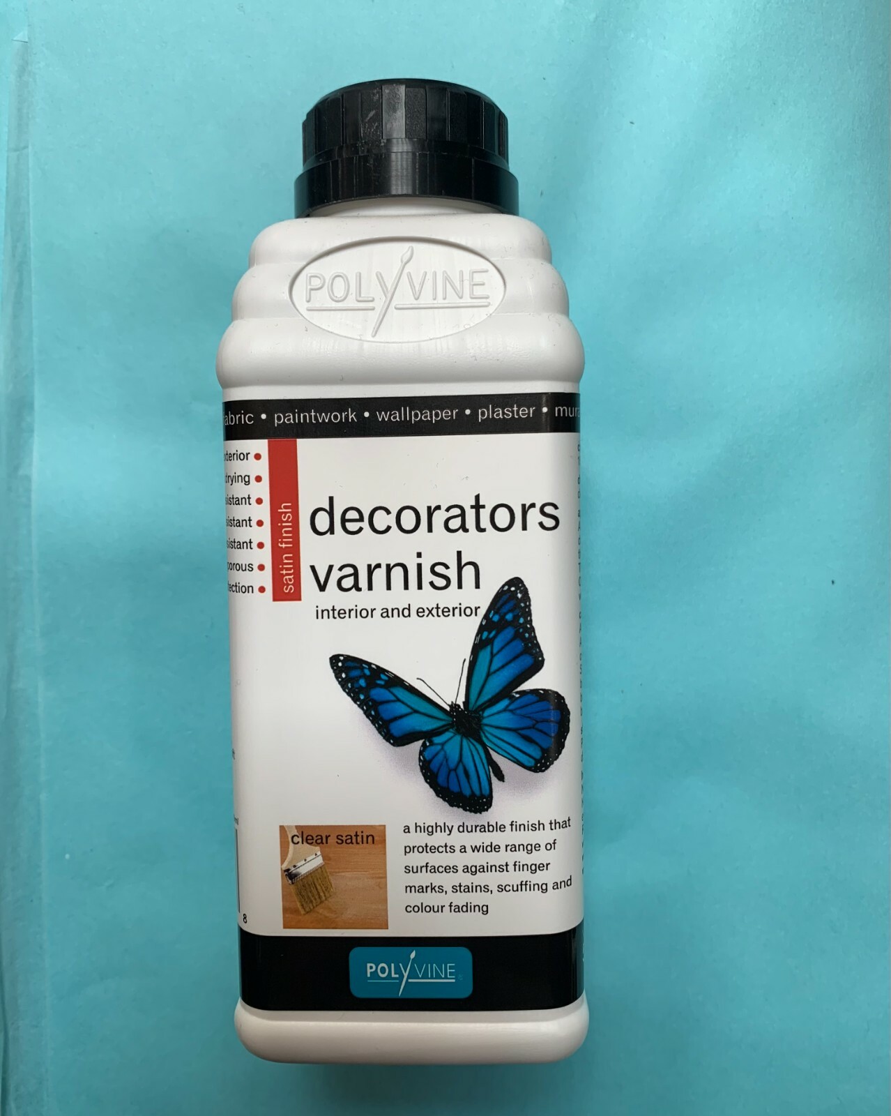 PolyVine Decorators Varnish - Satin Finish | eBay UK