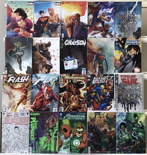 DC Variants - Grayson, Forever Evil, Green Lantern, The Flash - Comic ...