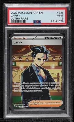 2023 Pokemon Scarlet & Violet - Paradox Rift (PAREN) Larry #235 PSA 9 ...