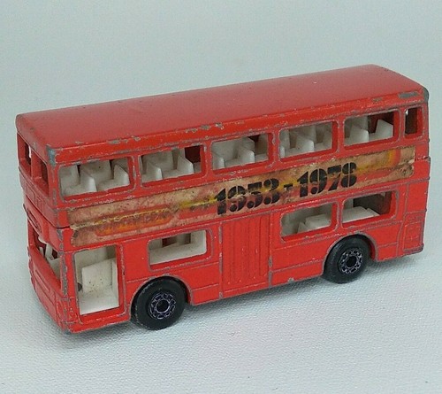 Matchbox Lesney 1972 The Londoner Red Number 17 Super Fast Made In ...