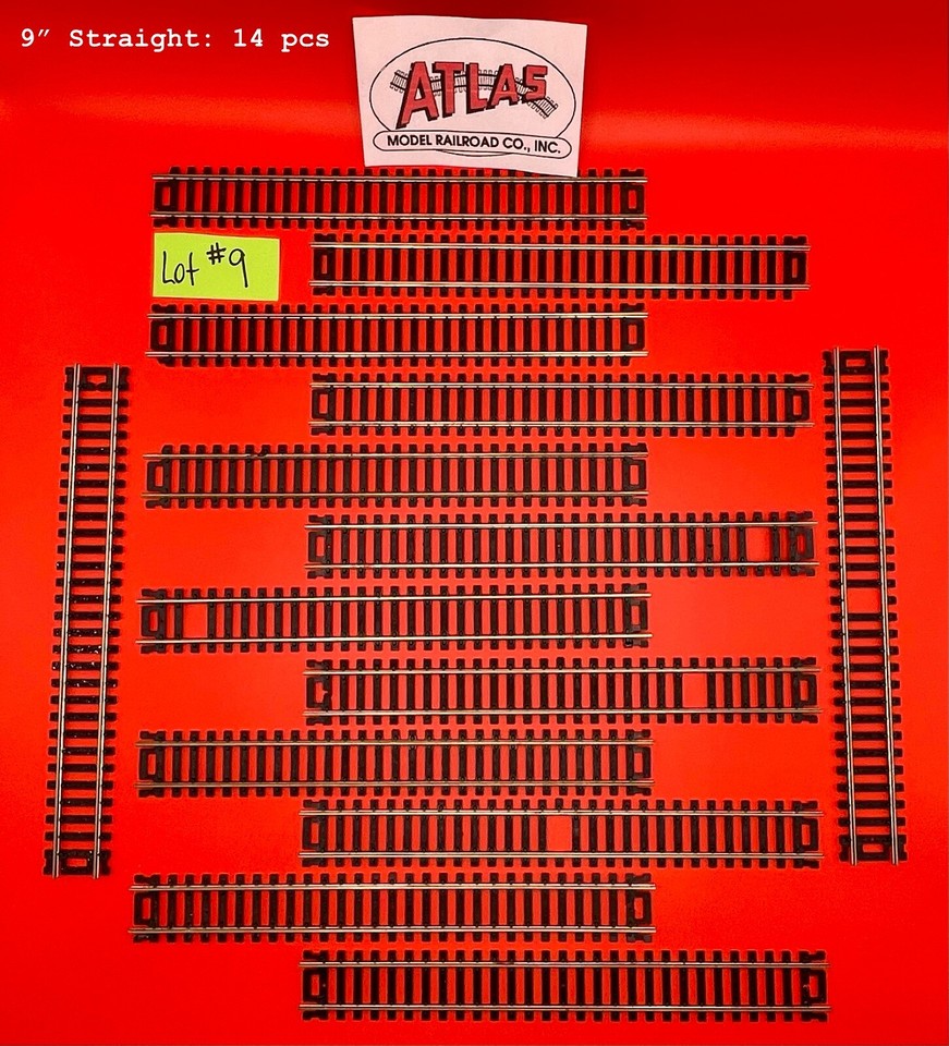 ATLAS HO Code 100 Snap-Track Nickel Silver *Track Lots - You Choose* | eBay