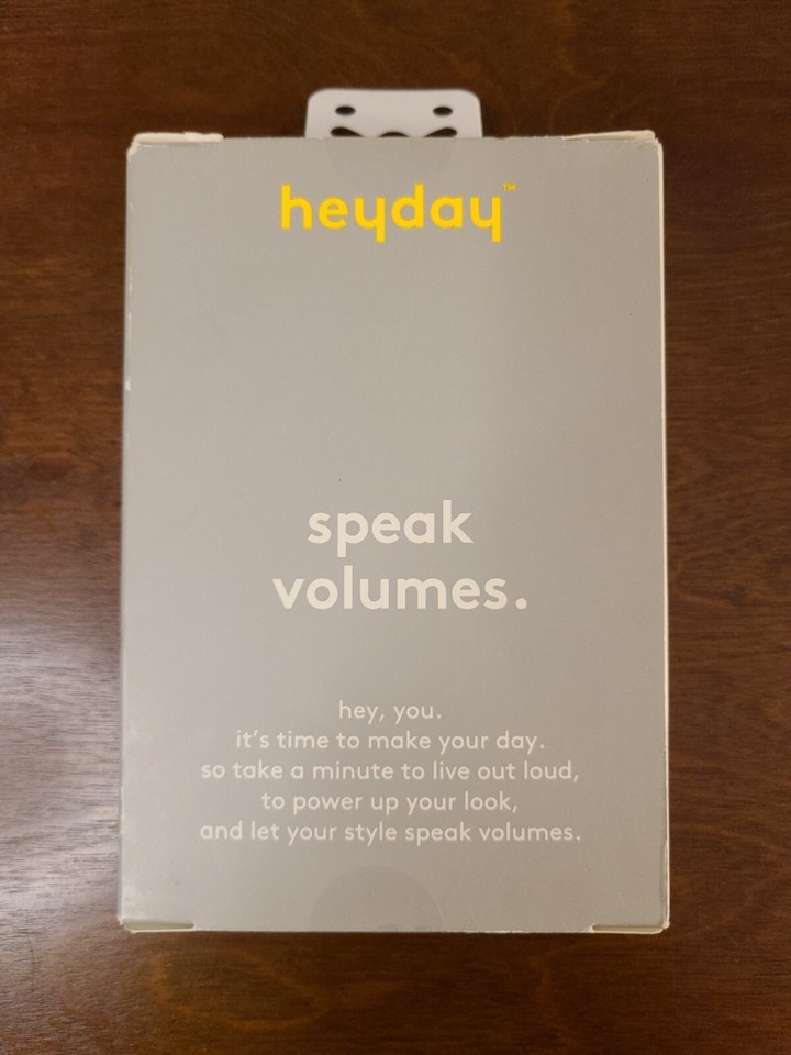 Heyday Clip-On Microphone 3.5mm Aux Cable White-New | eBay