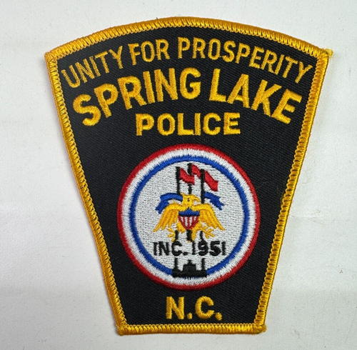 Spring Lake Police North Carolina NC Patch F7 | eBay