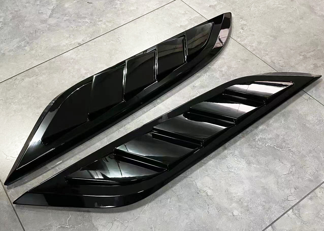 Front Hood Side Vent Trim Cover Scoop Fits For Land Rover Defender 2020 ...