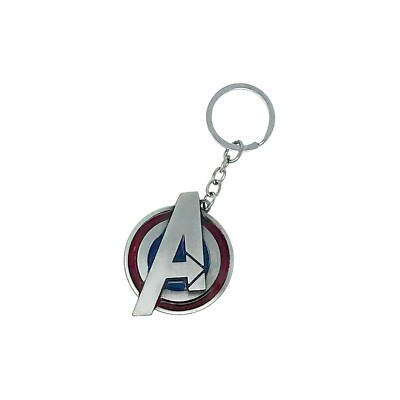 Marvel Keychain - Captain America Shield with Avengers Logo | eBay