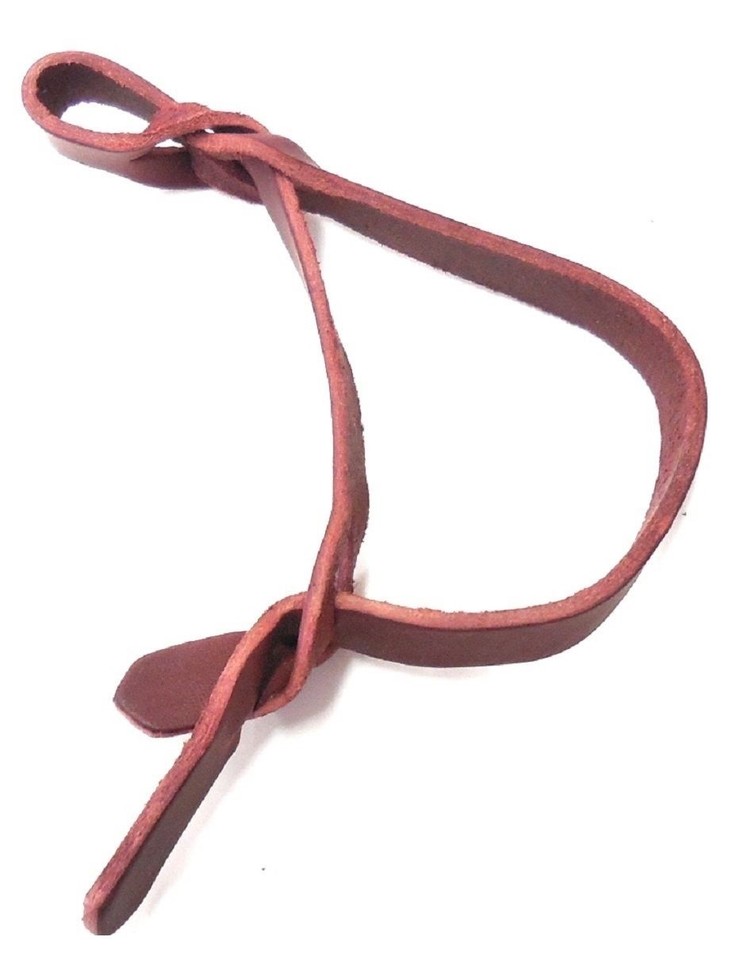 Tie Down Keeper Bleeding Heart Latigo Tie by Weaver Leather New | eBay