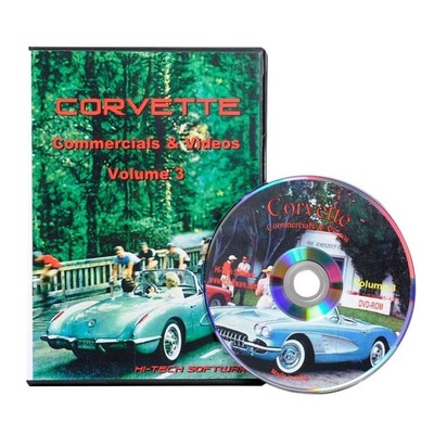 Commercials and Videos Volume 3 DVD-ROM Corvette | eBay