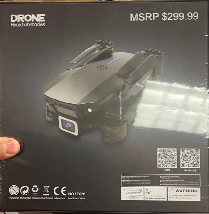 Myshle SMS Drone Avoid Obstacles Foldable Drones with 4K HD Camera ...