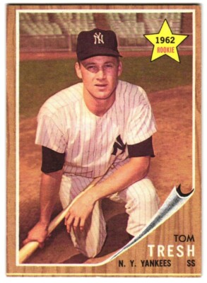 1962 Topps Baseball #31 Tom Tresh - Ex/NM | eBay
