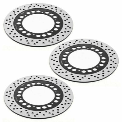 VMX1200 Round Front Rear Brake Rotors For Yamaha Vmax 1200 85-92 FJ1200 ...