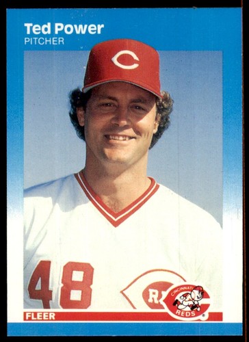 1987 Fleer Ted Power A Cincinnati Reds #210 | eBay