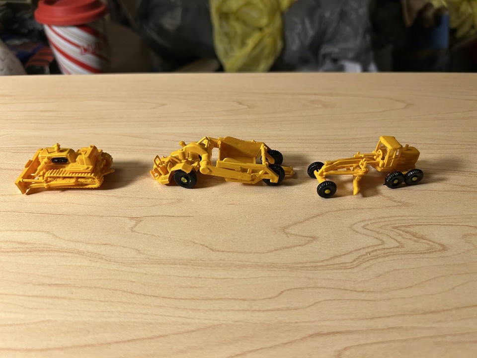 Vintage H.O Scale Construction Equipment Train Layout Loose | eBay