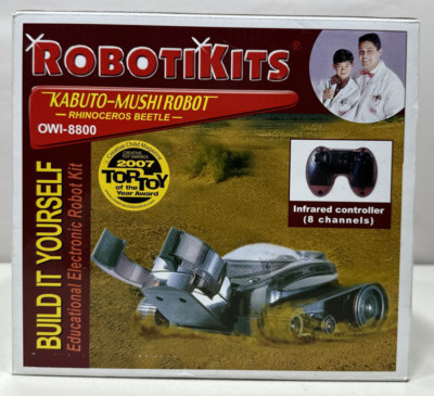 New RobotiKits Kabuto-Mushi Robot OMI-8800 Infrared Controller ...
