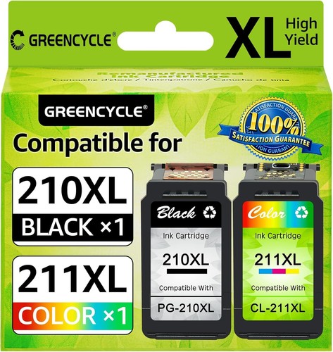 PG210XL CL211XL Compatible Canon Ink Cartridge for PIXMA MP240 MP270 ...