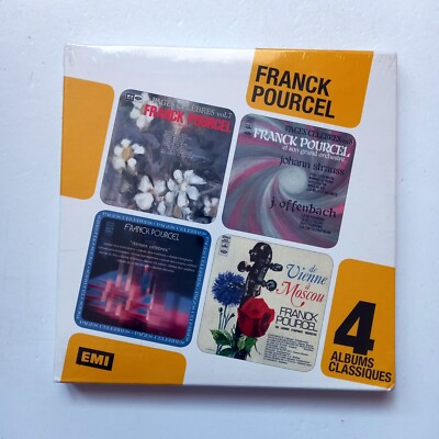 FRANCK POURCEL – 4 ALBUMS CLASSIQUES (2012) 4CD SEALED BOX SET MADE IN ...