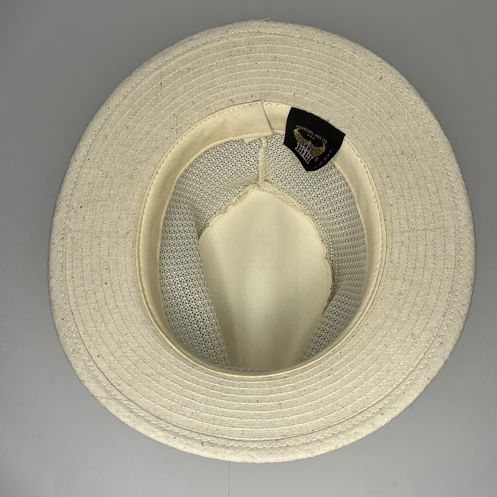 Henschel Hat Co Fedora Hat Breathable Mesh Crown Beig… - Gem