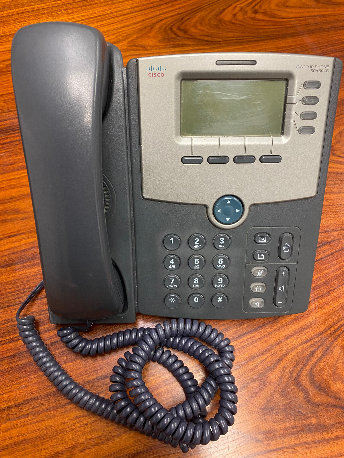 Cisco SPA 504G 4-Line, 2-Port Switch PoE IP Phone 799599491862| eBay