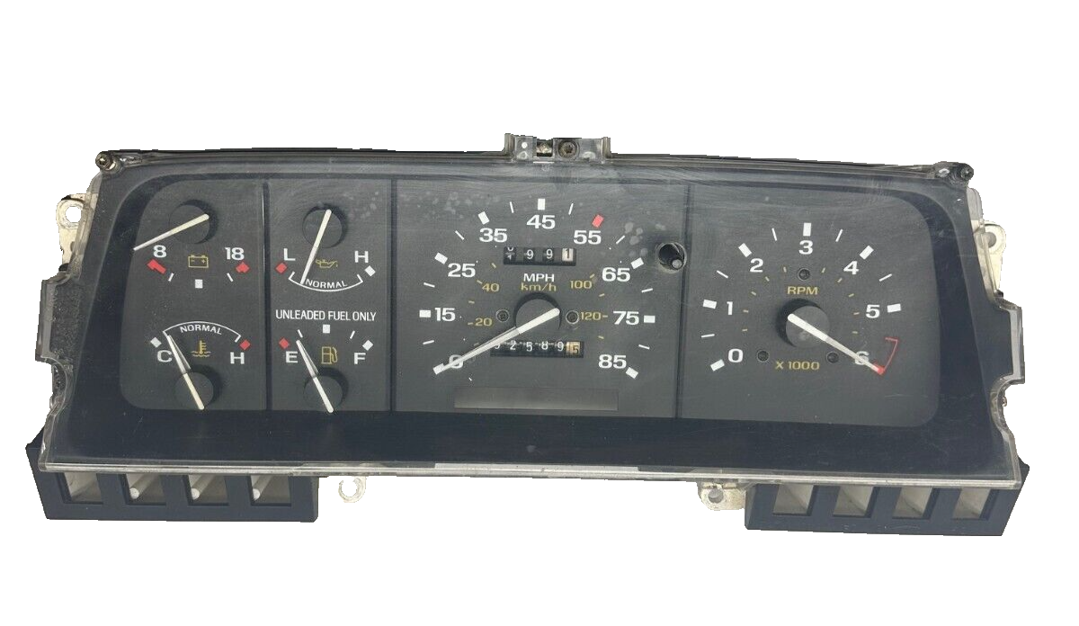 89-94 Ford Explorer Ranger Instrument Cluster Speedometer Tach Speedo ...