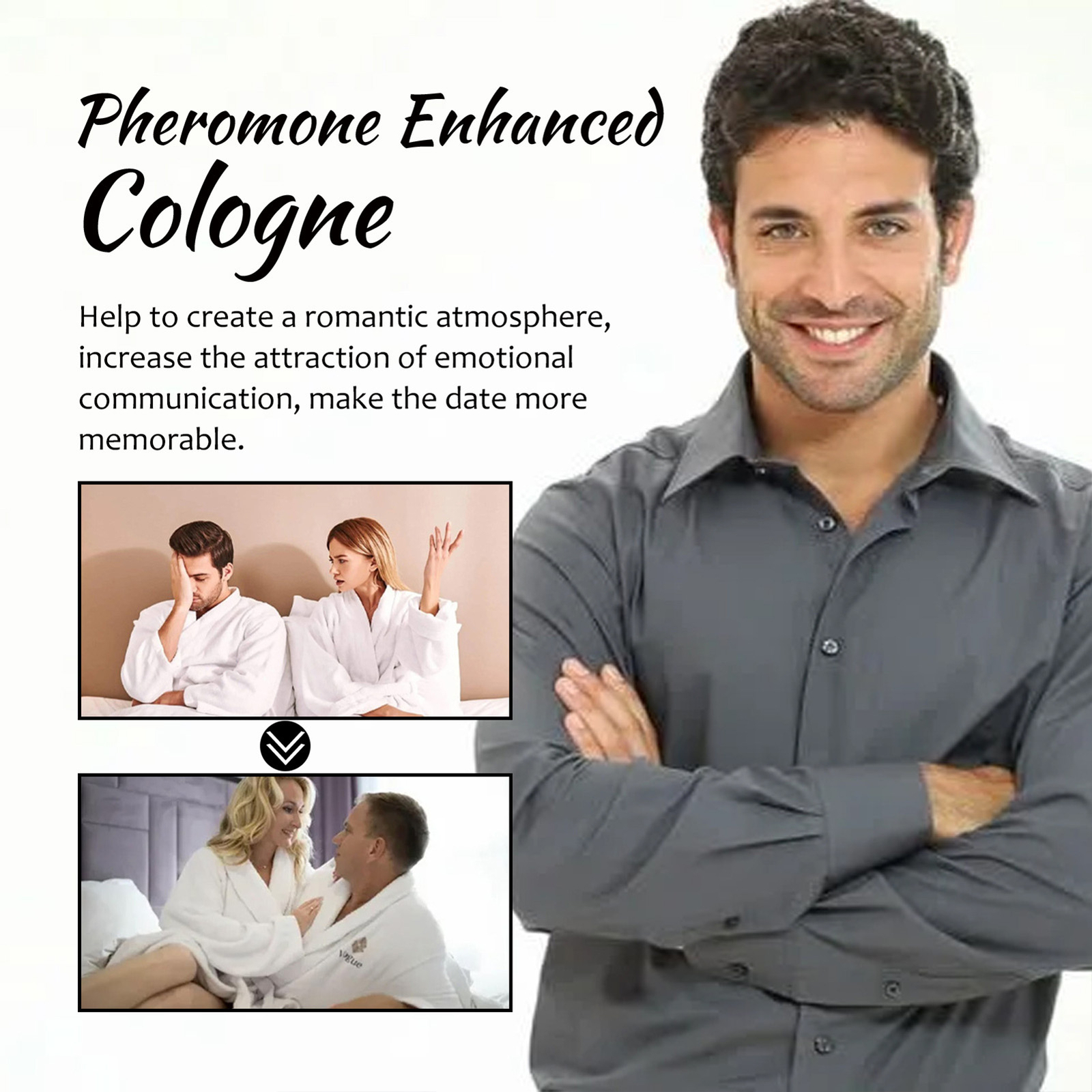 Love Bombed Cologne Top Shelf Perfume for Men Enhanced Scents Pheromone ...