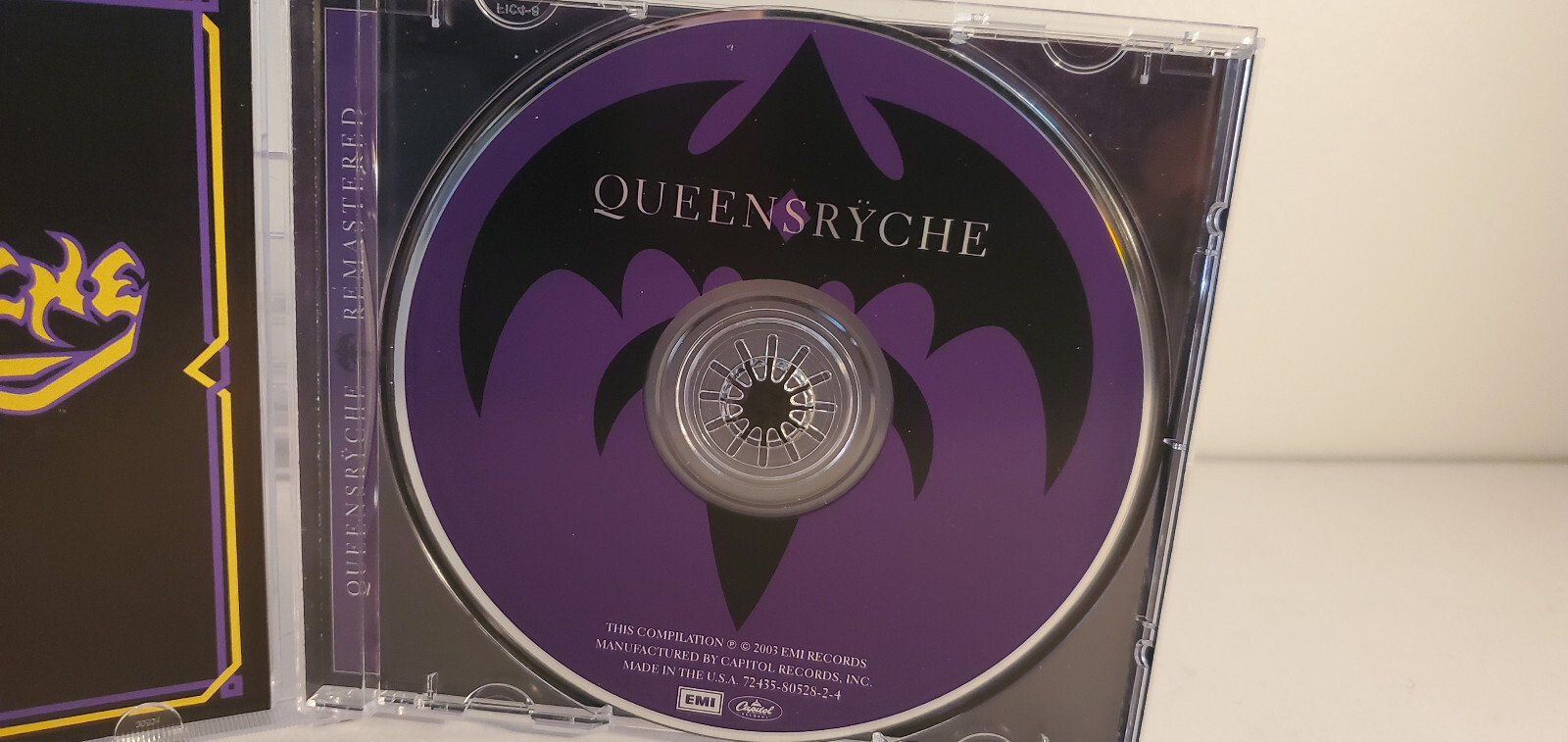 Queensryche Self Titled Queensryche Remastered 2003 24 Bit CD Compact ...