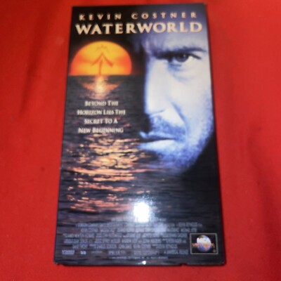 Waterworld VHS Kevin Costner Sci-Fi Action Universal PG-13 1996 | eBay