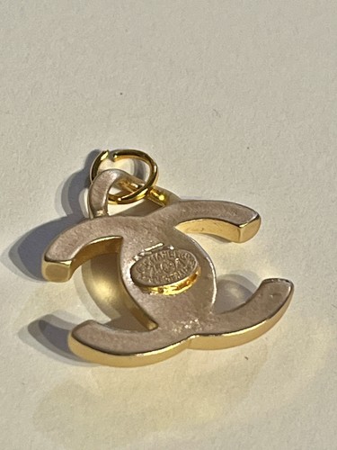 Chanel Connector Zip Pull Parts Fog Gold 20mm CocoStamped | eBay