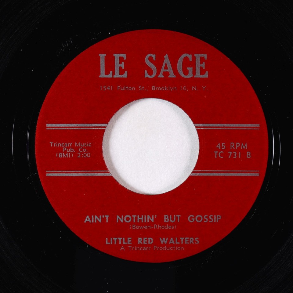 Blues R&B 45 - Little Red Walters - Picking Cotton - Le Sage | eBay