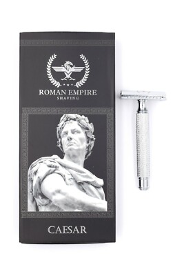 Roman Empire Shaving Caesar Safety Razor | Double Edge Razor with 20 ...