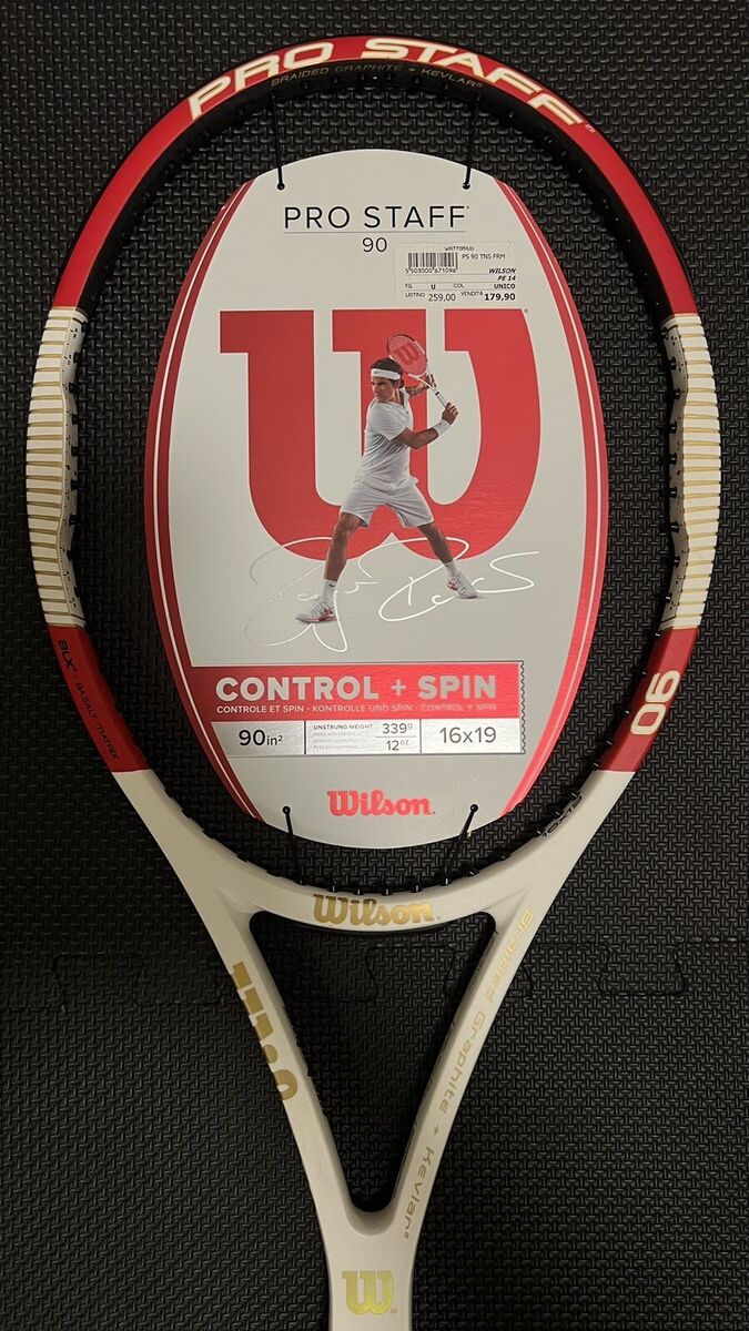 New Old Stock Wilson Pro Staff 90 2014 Tennis Racquet - 4 3 New Old Stock Wilson Pro Staff 90 2014 Tennis Racquet - 4 3