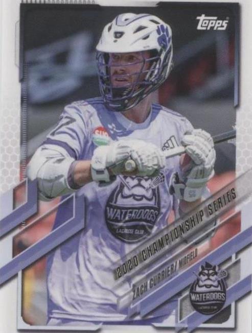 2021 Topps Premier Lacrosse League - Zach Currier #22 for sale online ...