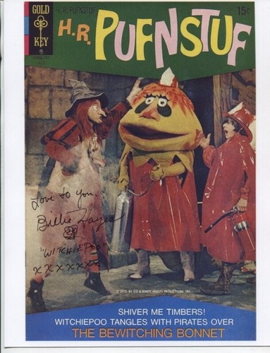 H.R. PUFNSTUF Witchiepoo BILLIE HAYES signed AUTOGRAPH 2788Q | eBay