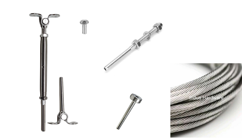 T316 Stainless Steel Cable railing kit 1/8" | eBay