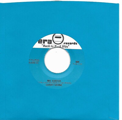 VERNE, Larry (Mr. Custer bw Mister Livingston) MINT REISSUE RECORD! | eBay