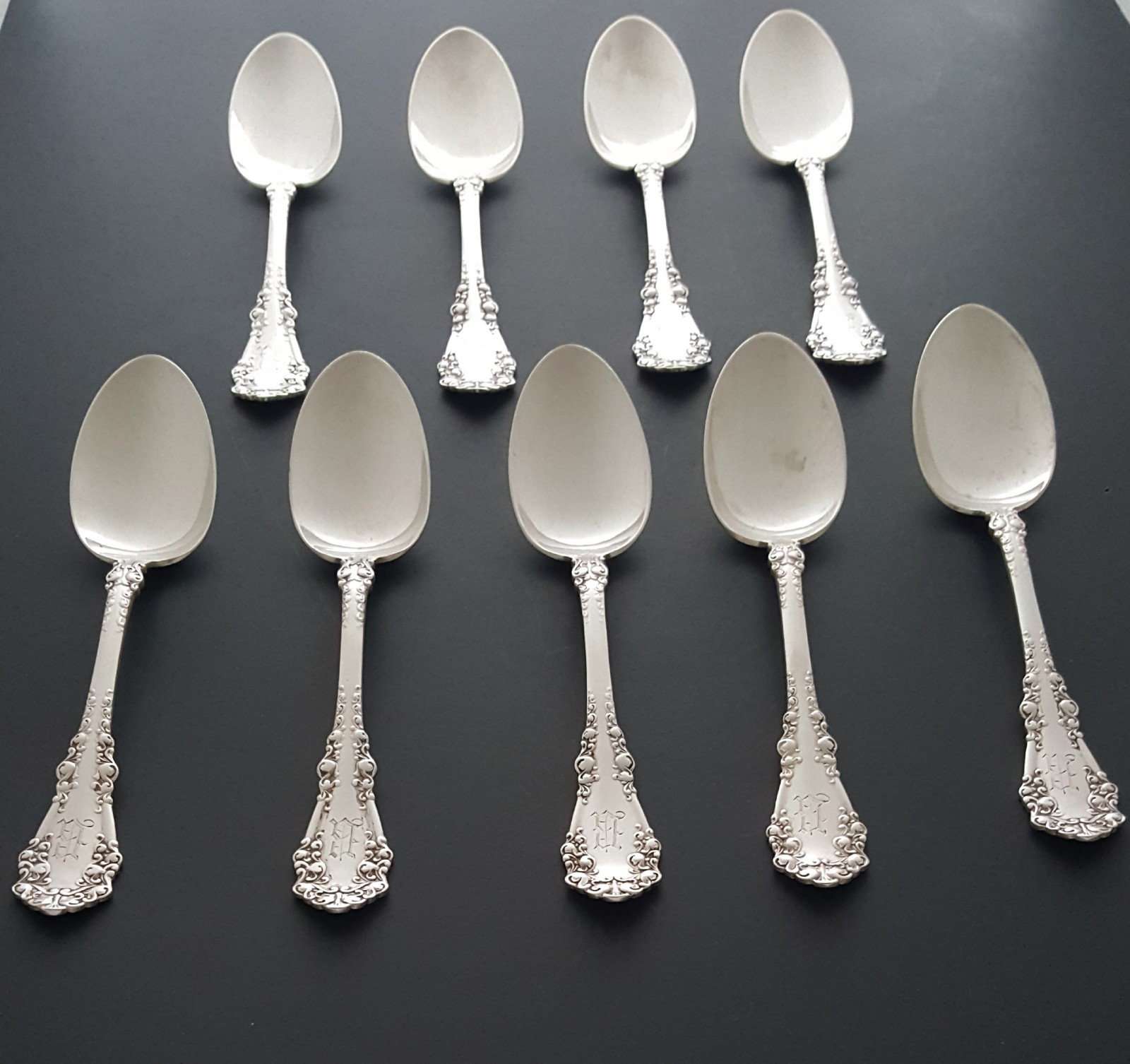 Set of 9 Silver 1847 Rogers Bros Spoons | eBay