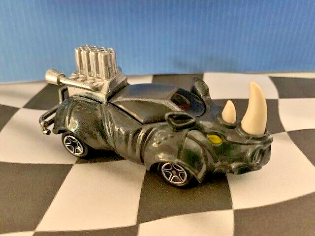 Matchbox 1998 Rhino Rod Gray Yellow Eyes | eBay
