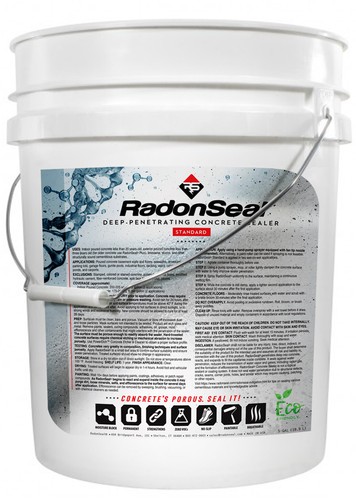 RadonSeal Standard Penetrating Concrete Sealer (5-gal) | Seals Water ...