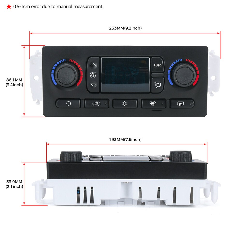 AC Heater Climate Control Module 599-009 For Chevy GMC Improved Design ...