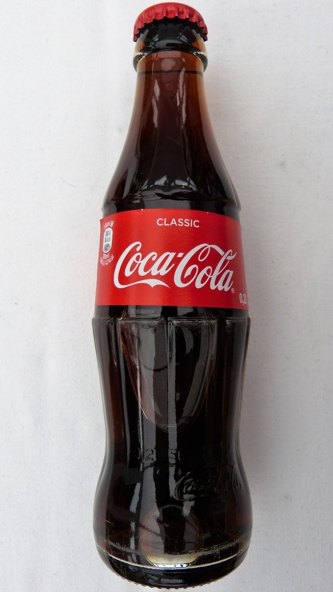 German Coca Cola Glass Bottles Marburg Germany August 17 2022 Empty