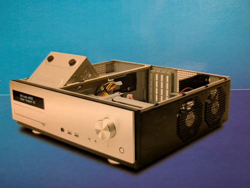 BNIB Antec Fusion HTPC ATX Case with VFD & 430W PSU Retro PC Case ...
