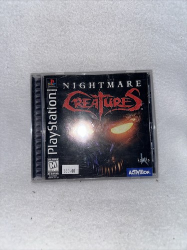 Nightmare Creatures Sony PlayStation 1 PS1 with Manual . 47875101043| eBay