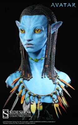 Sideshow Avatar Neytiri Life Size Bust Figure | eBay