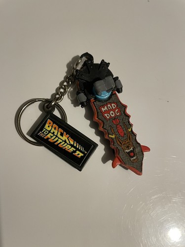 Vintage Back to the Future 2 PitBull Mad Dog Key Chain New Hover Board ...