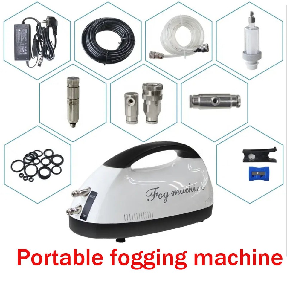 Portable High Pressure Pump Fog Machine Mist Cooling System For Outdoor ...