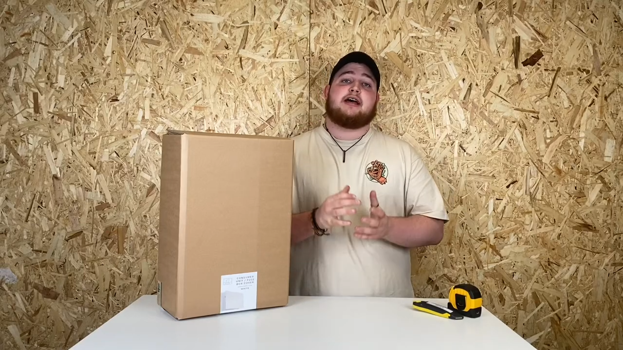 Household Fuse Box Cover Electricity Box Consumer Unit Indoor Use Steel ...