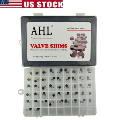 7.48mm Valve Shim 47Pcs Kit 1.2mm to 3.5mm Motorcycle Dirt Bike Valves ...
