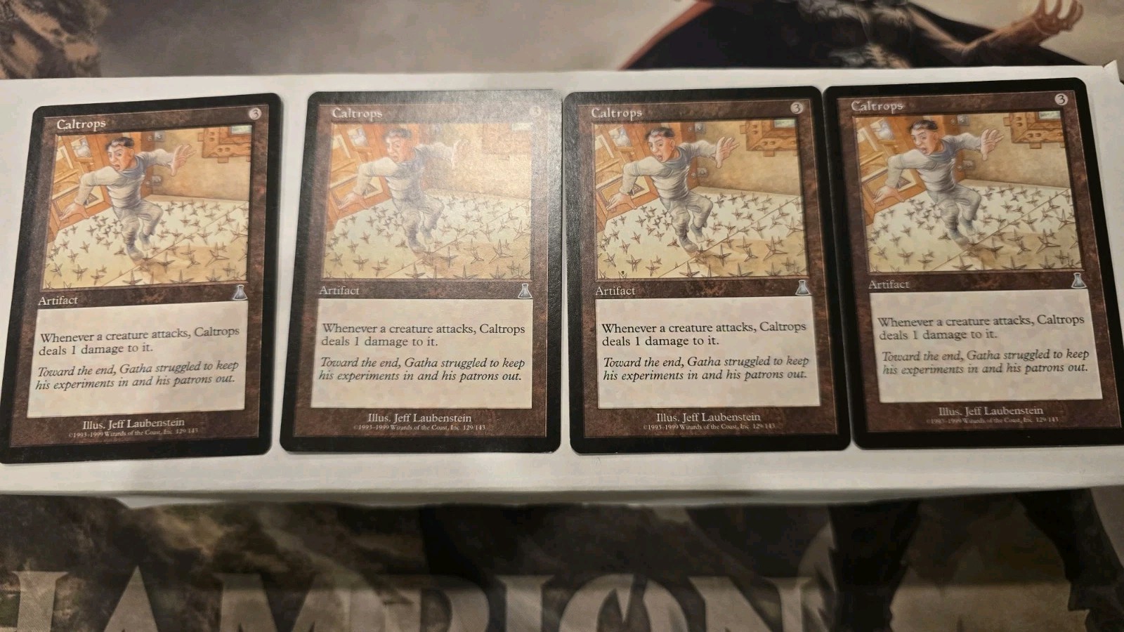 Caltrops Nm Urzas Destiny Mtg 4 Available | eBay