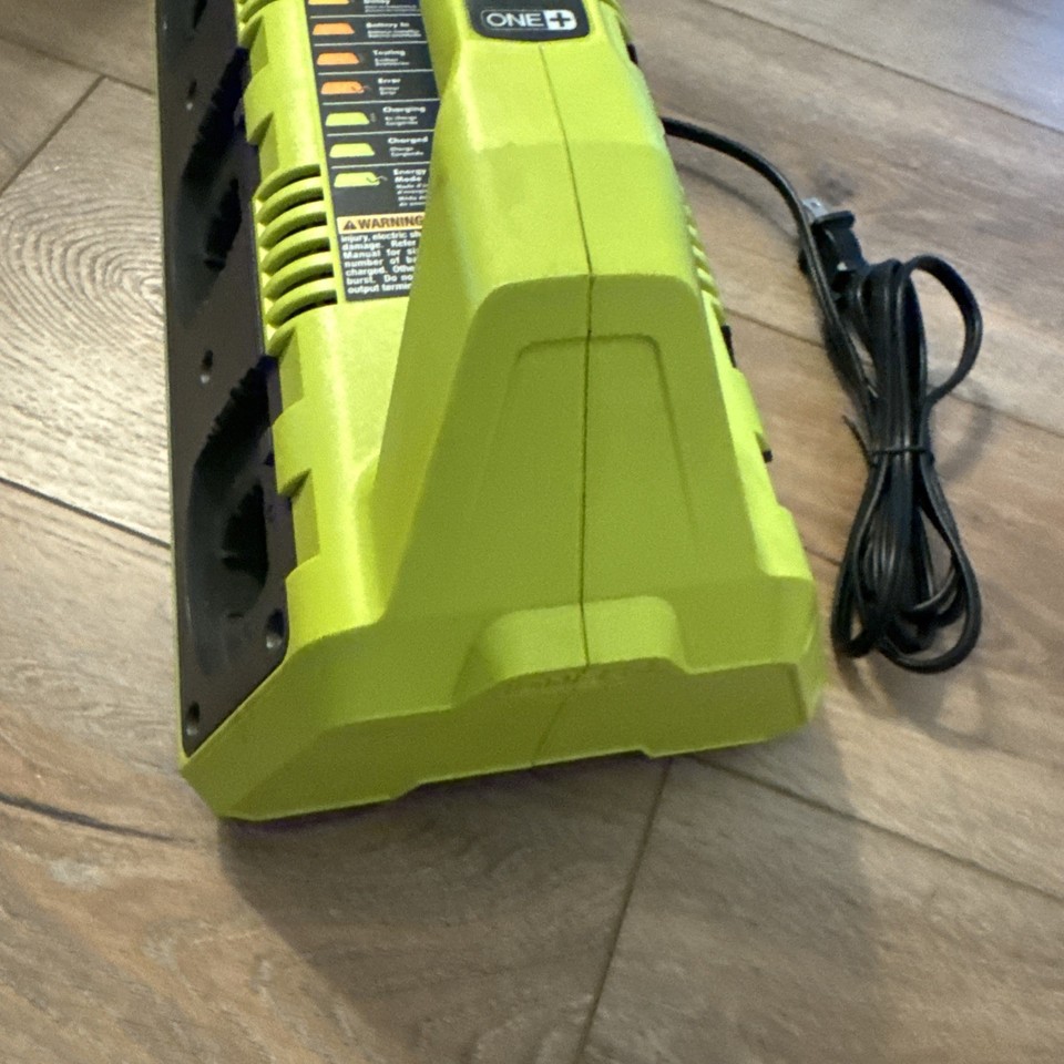 Ryobi P135 Supercharger ONE+ 6-Port Battery Charger 18V Fast Multi ...