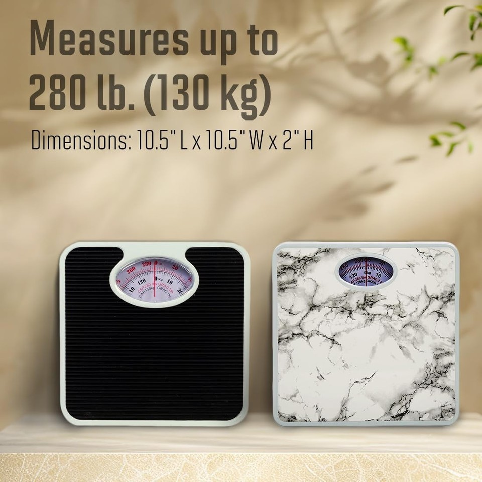 Classic Retro Analog Mechanical Body Weight Scale, Vintage Style ...